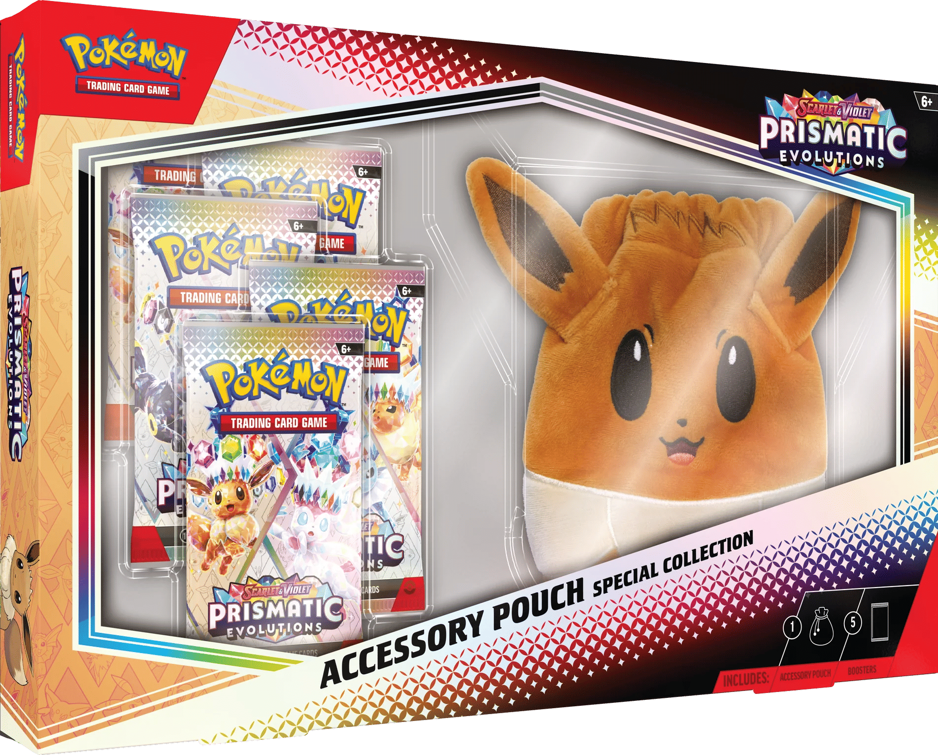 Pokemon - Prismatic Evolutions - Accessory Pouch Special Collection ...