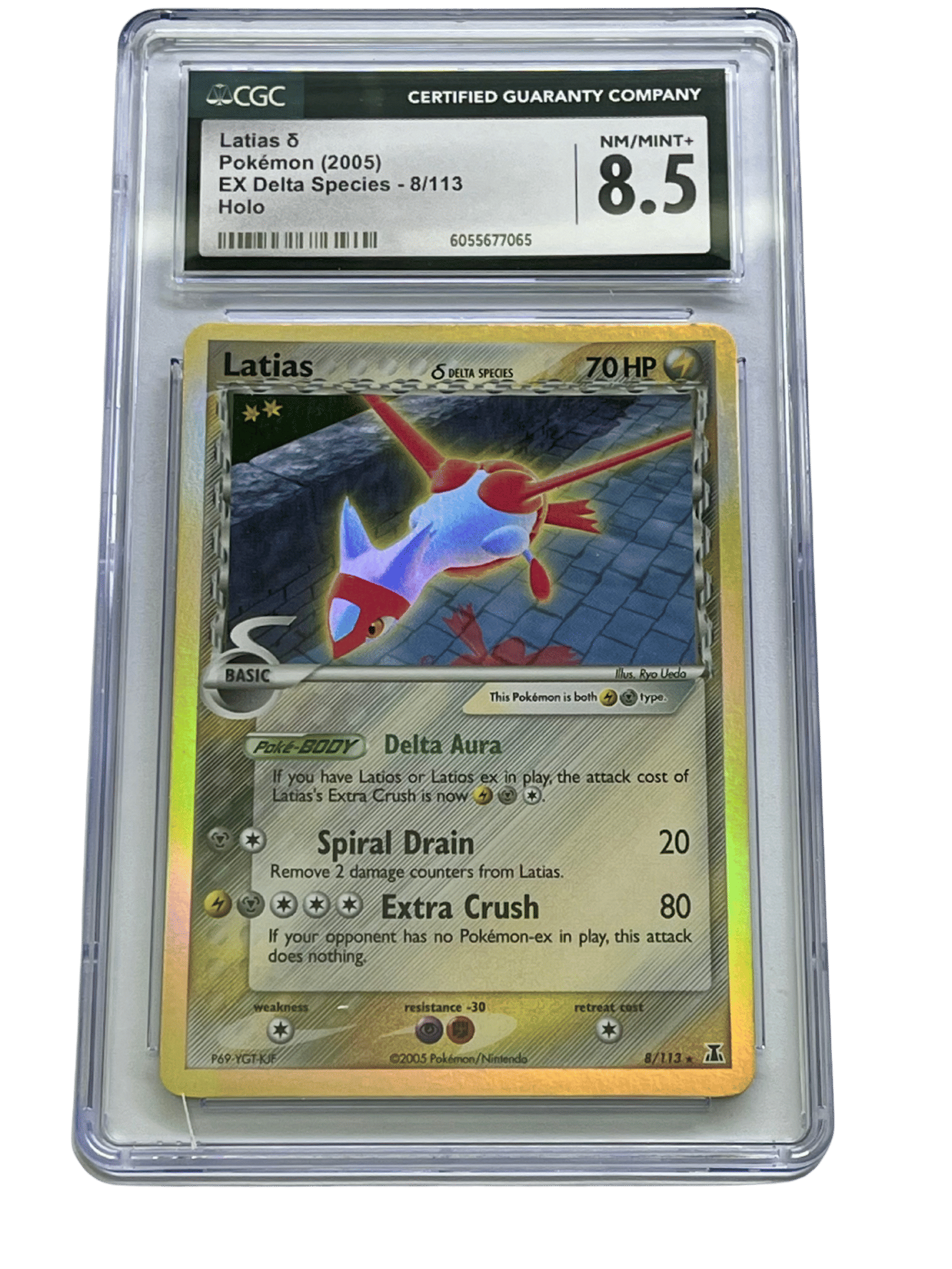 2005 Pokémon Delta Species Latias δ #8 CGC 8.5 | Rare Candy