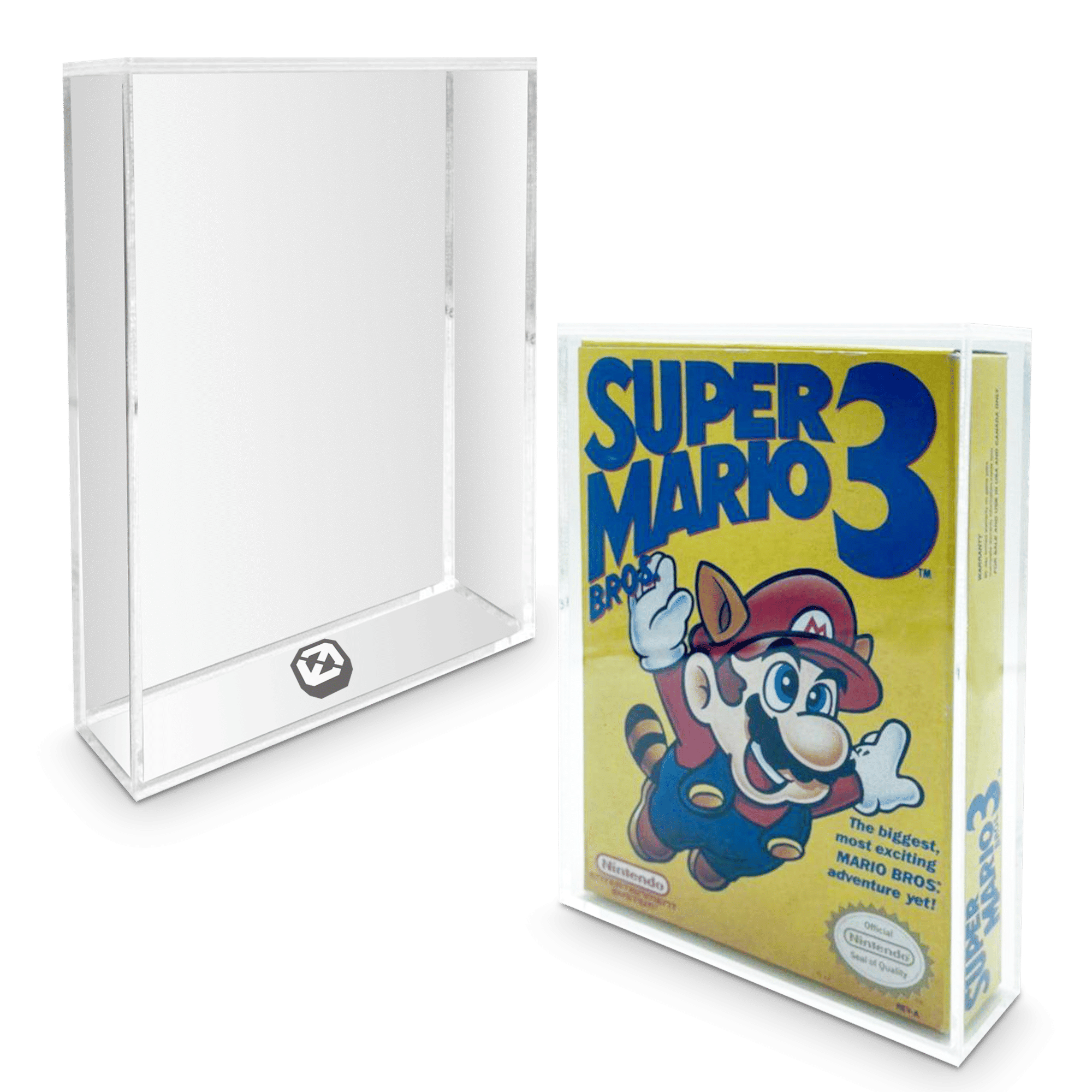 2 Acrylic Video Game Box Protector for Nintendo NES Game Box | Rare Candy