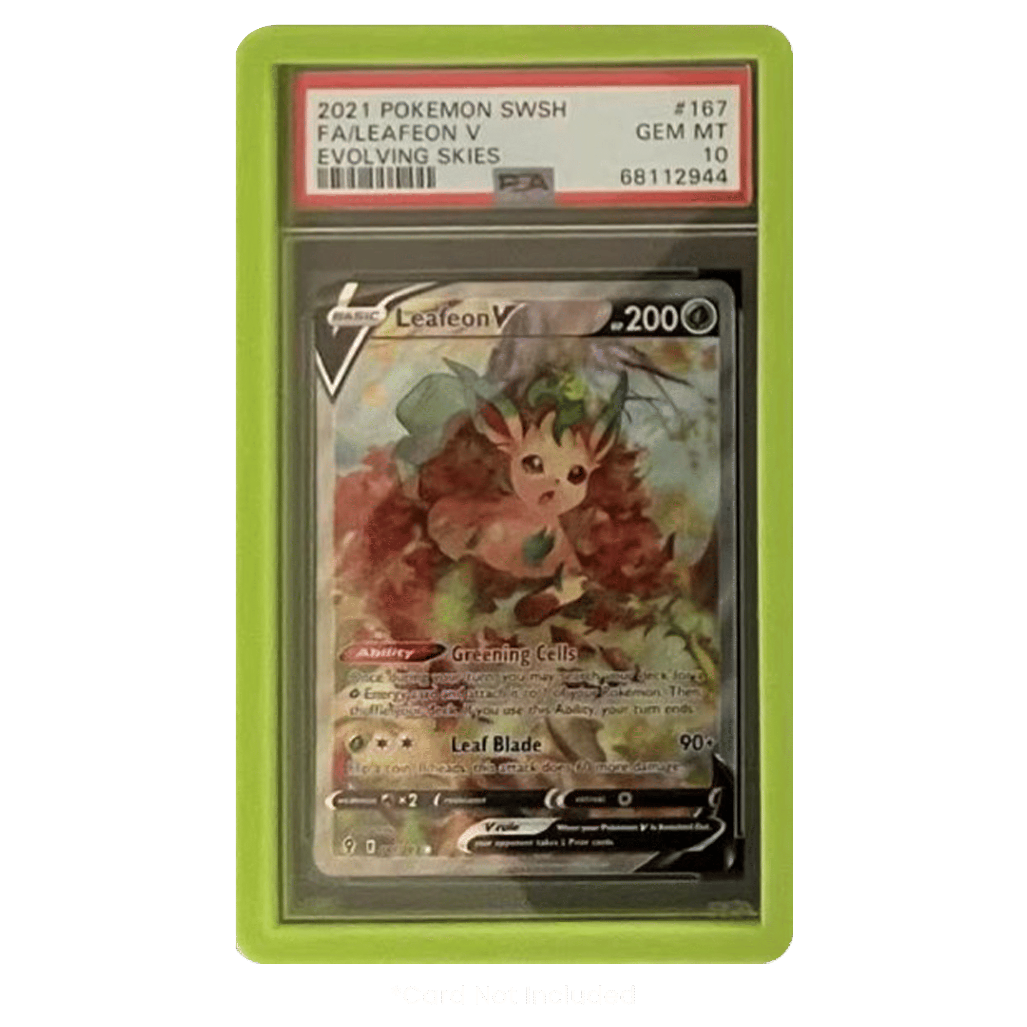 1 Mint Light Green Bumper Graded Slab Protector for PSA - Ultimate ...