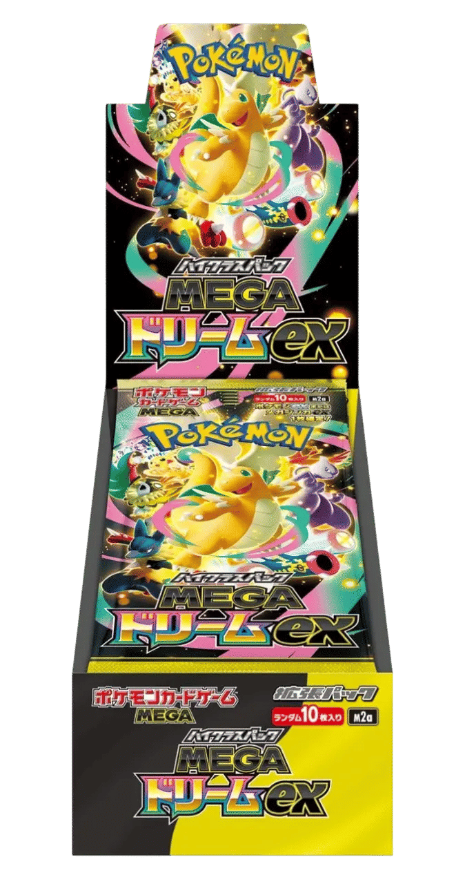 Pokémon Mega Dream EX Japanese Booster Box with Shrink | Rare Candy