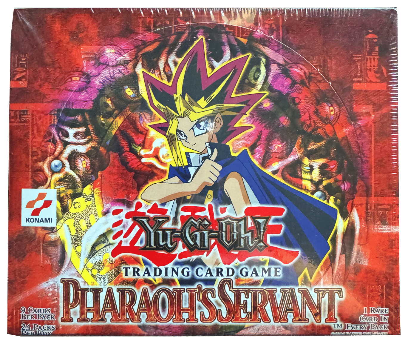 Yu-Gi-Oh! 2002 Pharaoh's Servant Unlimited Sealed Booster Box | Rare Candy