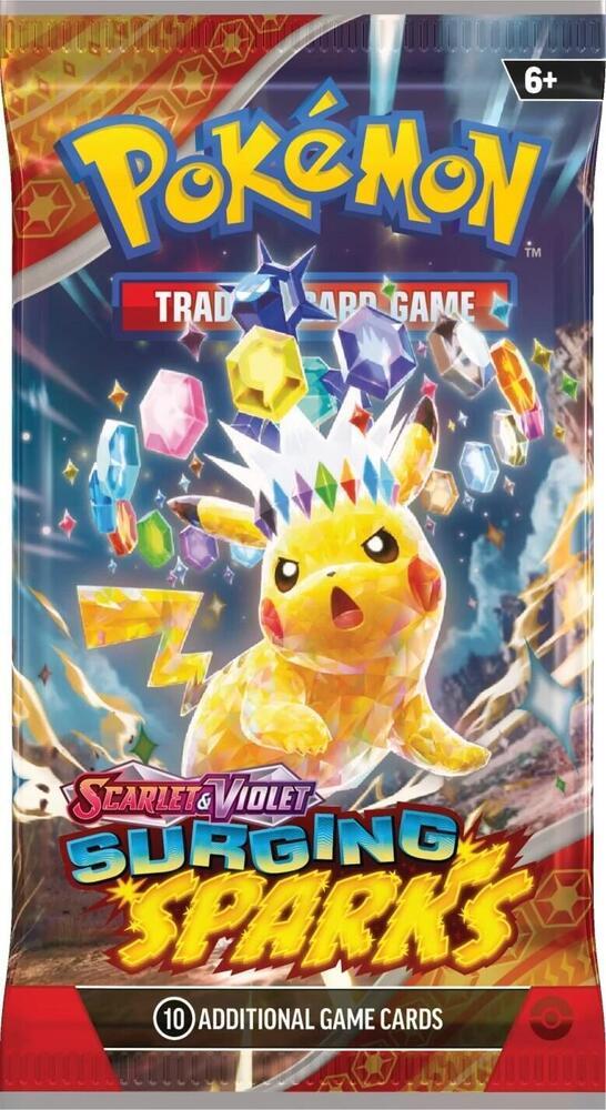 Surging Sparks Booster Pack - SV08: Surging Sparks (SV08) | Rare Candy