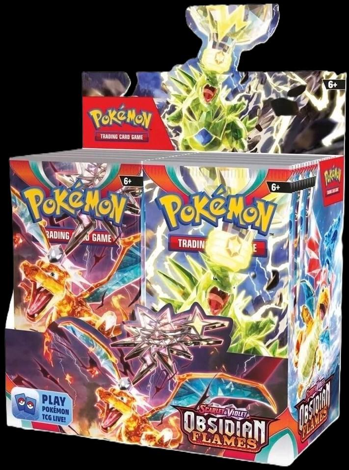 OBSIDIAN FLAMES 2023 Pokémon Booster Box SV03 - 36 Packs | Rare Candy