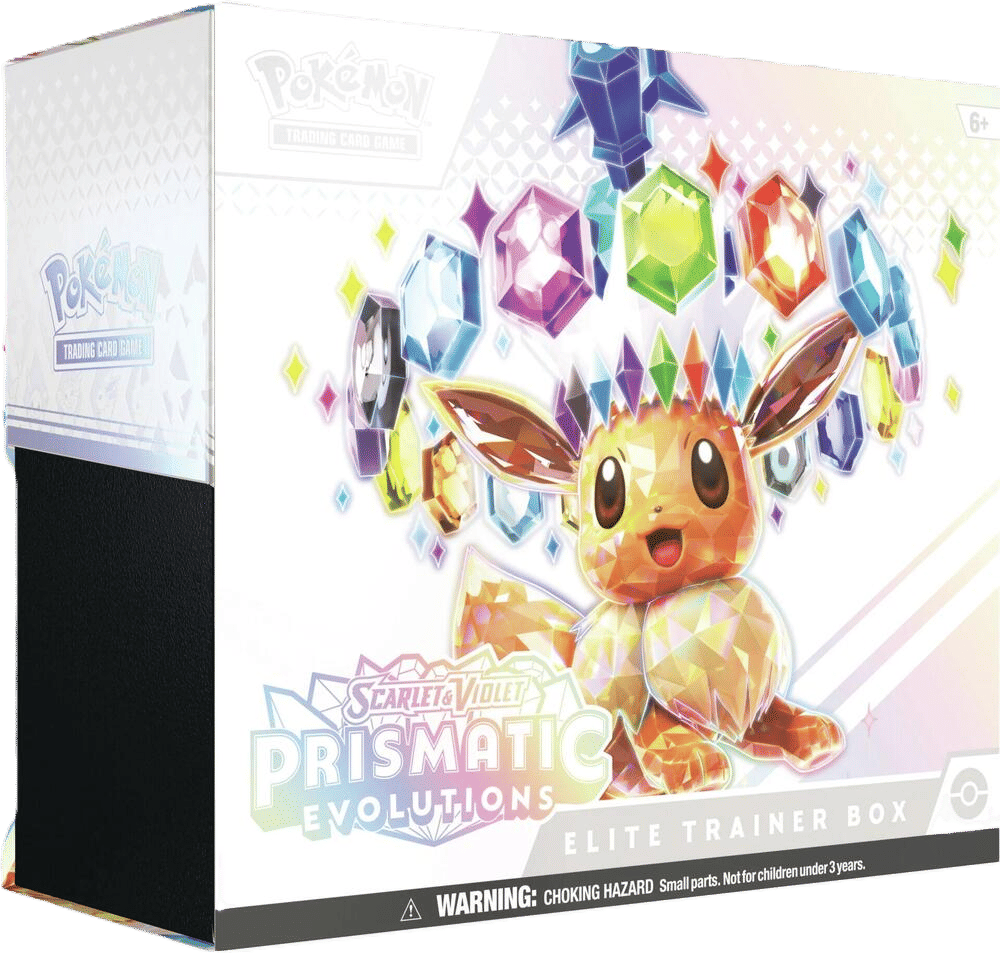 Prismatic Evolutions Pokémon Elite Trainer Box Rare Candy